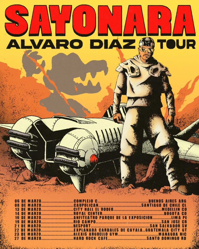 Álvaro Díaz, anuncia su Sayonara Tour 2025 en Latinoamérica con 10 ...