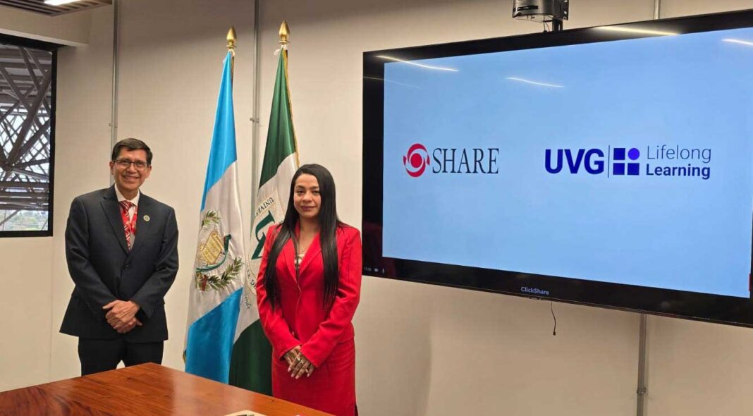 Grupo SHARE y UVG sellan alianza para transformar la educación y el desarrollo profesional en ...